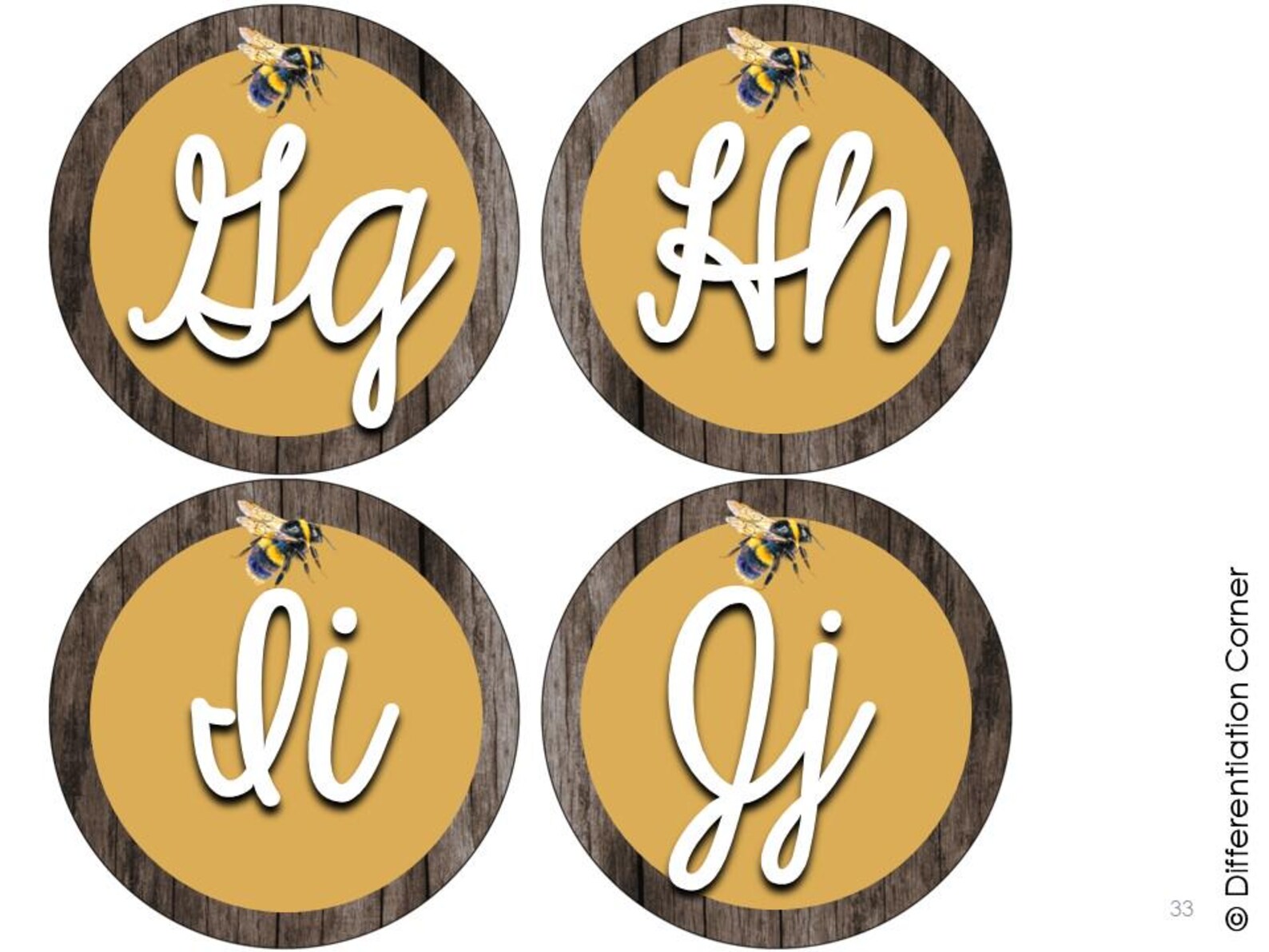 Classroom Word Wall Display Editable Bee Theme Classroom Decor Word ...