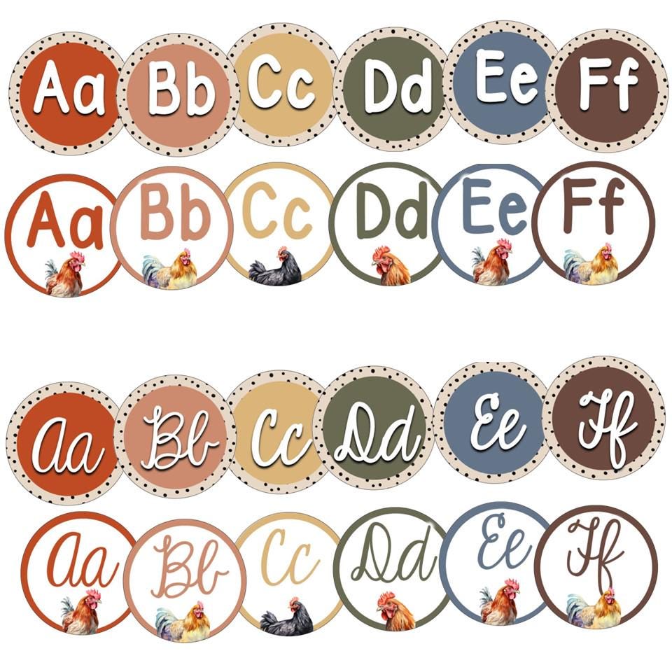 Classroom Word Wall Display Editable Farm Theme Classroom Decor Word ...