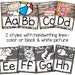 Cursive Alphabet Posters for the Classroom Cow Print Farmhouse ...