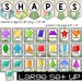 PRINTABLE Shape Posters and Charts | Cactus Classroom Decor | 2D and 3D ...