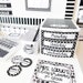 Modern Black and White Classroom Decor Bundle Classroom Bulletin Board ...