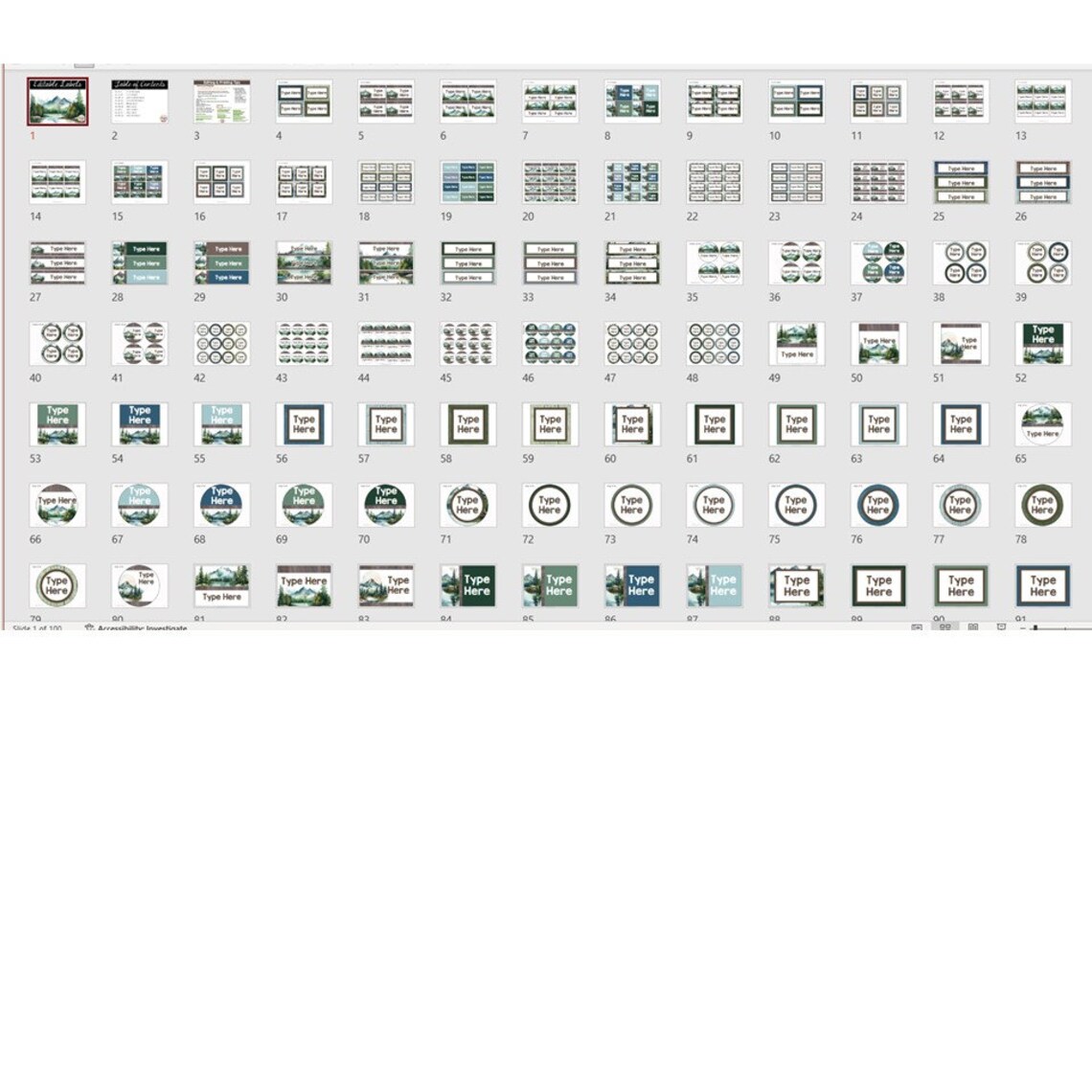 Editable Nature Classroom Labels Nature Classroom Decor Classroom ...