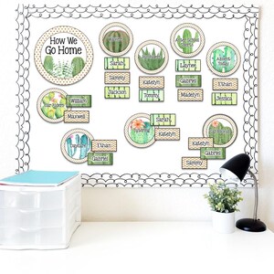 Cactus Classroom Decor Bundle | Calming Classroom | Succulent Classroom ...