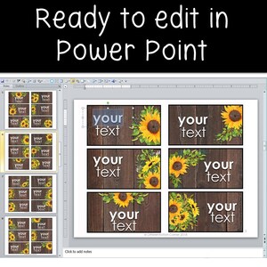 Teacher Tool Box Labels, Sunflower Modern Farmhouse Teacher Toolbox ...