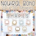 PRINTABLE Shape Posters and Charts | Neutral Boho Classroom Decor 2D ...