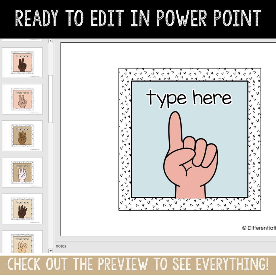 Classroom Hand Signal Posters, Neutral Boho Classroom Decor, Editable ...