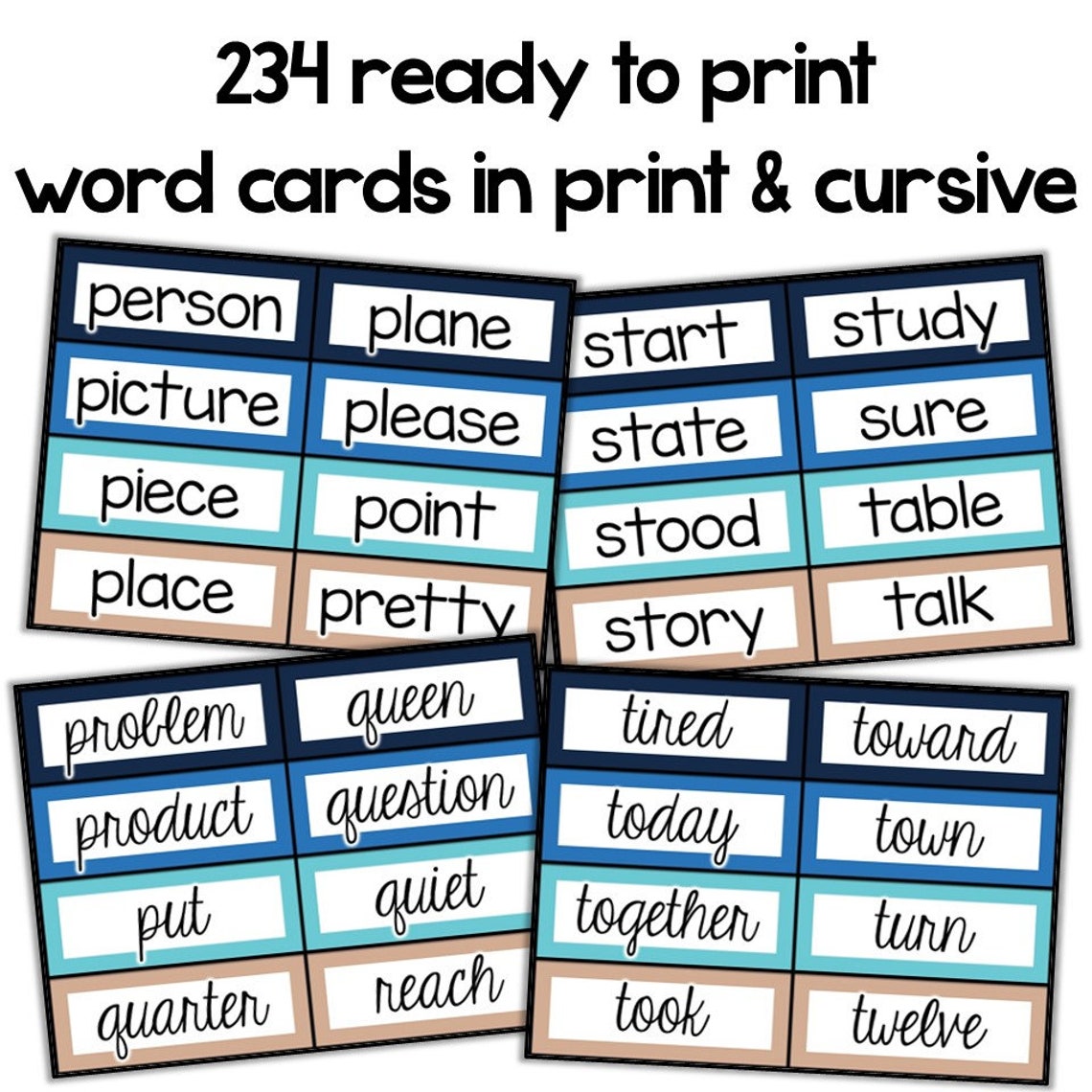 Classroom Word Wall Display Editable Space Theme Classroom Decor Word ...