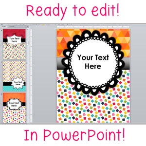 Editable Binder Covers and Spines | Sunflower Farmhouse Classroom Decor ...