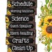Editable Daily Schedule Cards Sunflower Farmhouse Classroom - Etsy
