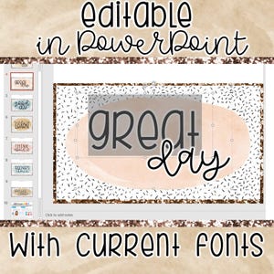 Printable Behavior Clip Chart Neutral Boho Classroom Decor Editable ...