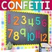 Confetti Rainbow Classroom Decor Bundle | Classroom Bulletin Board ...