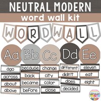 PRINTABLE Welcome Banner Boho Neutral Classroom Decor Neutral Welcome ...