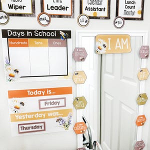 Honey Bee Themed Classroom Decor Bundle | Classroom Bulletin Board ...