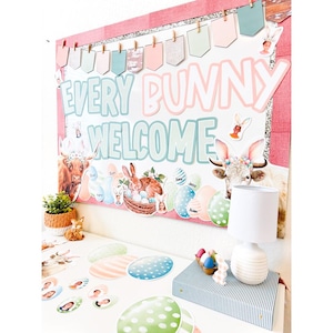 Easter Bulletin Board Spring Bulletin Board Kit | April Bulletin Board ...