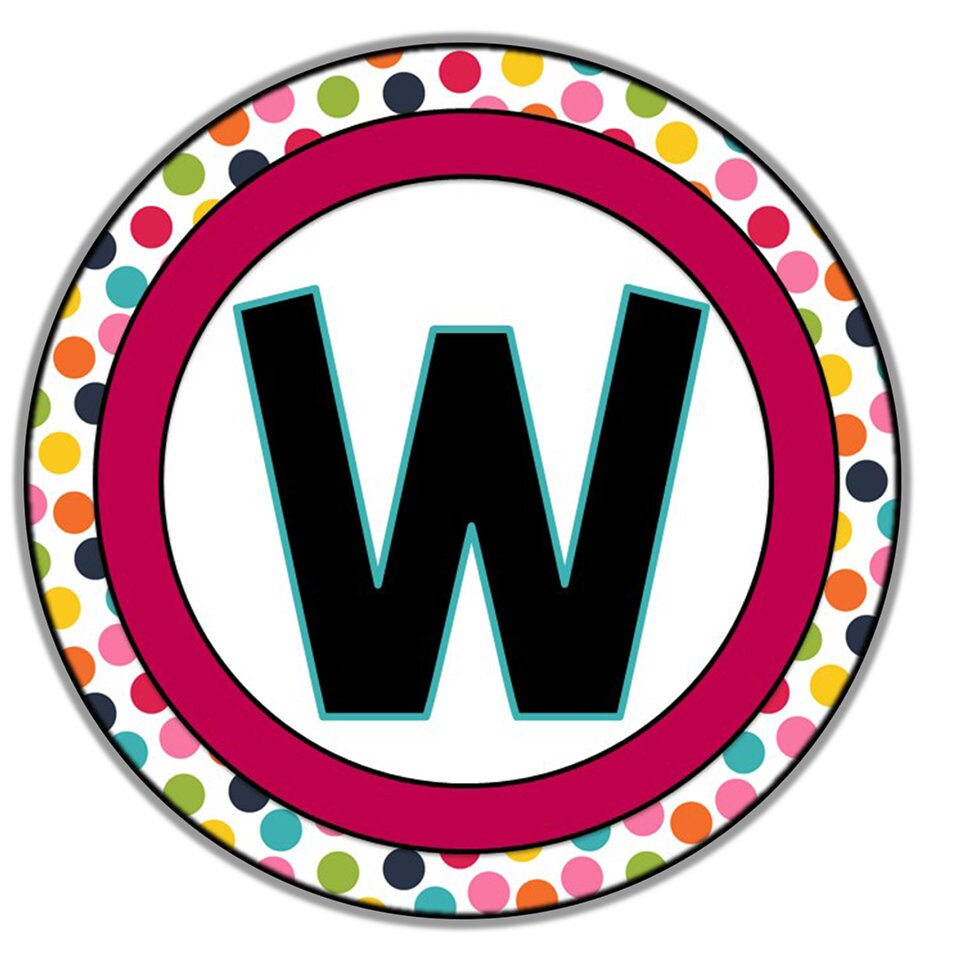 Printable Welcome Banner Confetti Rainbow Classroom Decor Welcome