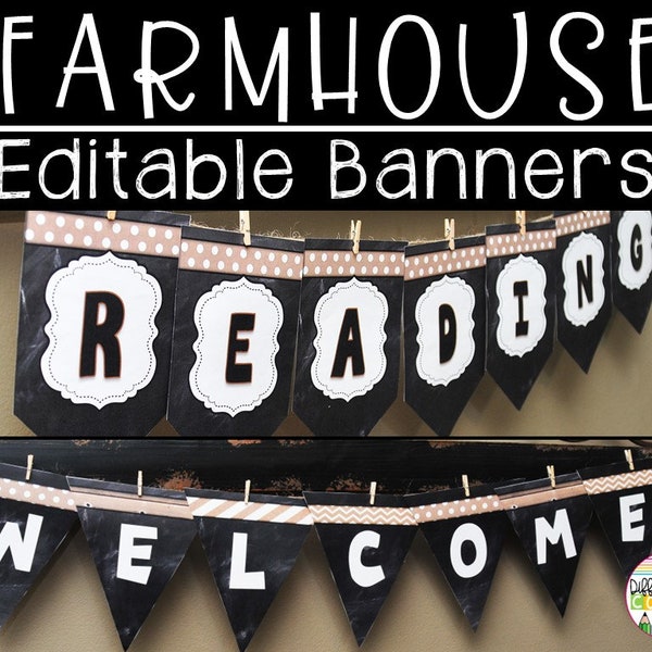 Alphabet Classroom Banner - Etsy