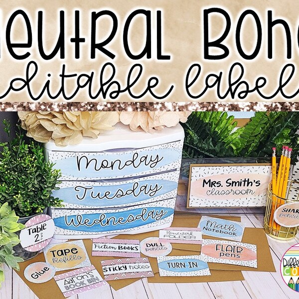 Editable Labels - Etsy