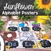 Alphabet Posters With Pictures for the Classroom Sunflower Farmhouse ...
