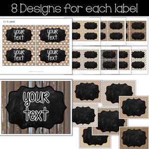 Editable Farmhouse Neutral Classroom Labels Neutral Farmhouse Classroom ...