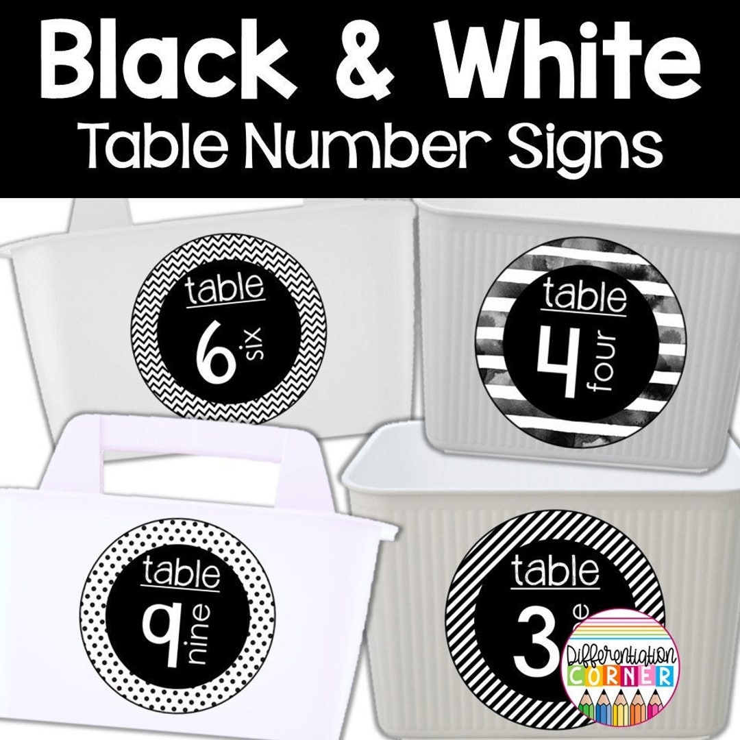 PRINTABLE Cow Print Table Numbers Farmhouse Classroom Decor Classroom ...