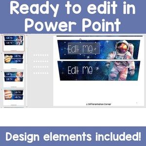 10 Drawer Rolling Cart Labels Editable Space Classroom Decor Space ...