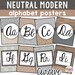 Modern Neutral Boho Classroom Decor Bundle | Classroom Bulletin Board ...