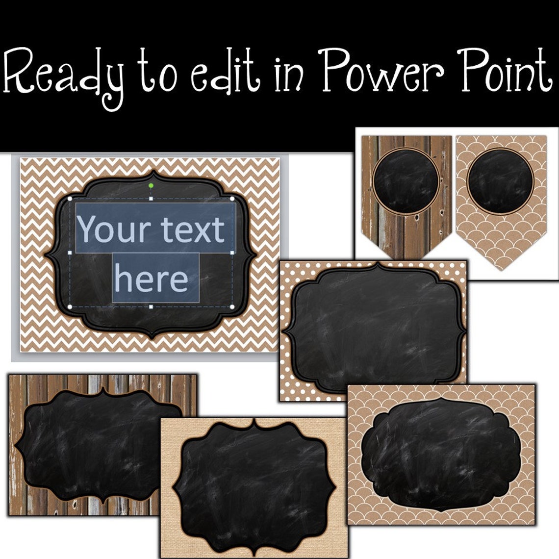 Editable Farmhouse Classroom Rules Posters Farmhouse Neutral Classroom ...