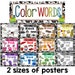 PRINTABLE Color Posters Pack Neutral Classroom Decor Farmhouse Colors ...