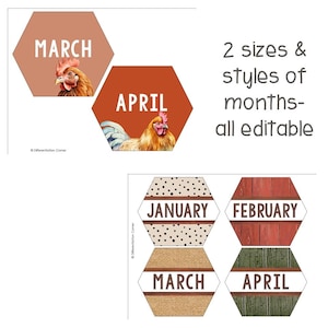 Chicken Farm Classroom Birthday Display Farmhouse Classroom Decor Farm ...