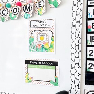 Cactus Classroom Decor Bundle | Calming Classroom | Succulent Classroom ...