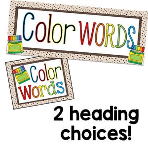 PRINTABLE Color Posters Pack | Farm Classroom Decor | Farmhouse Colors ...