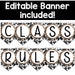 Cow Print Farmhouse Classroom Rules Posters Farmhouse Cow Print ...