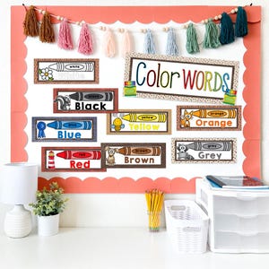 PRINTABLE Color Posters Pack | Farm Classroom Decor | Farmhouse Colors ...