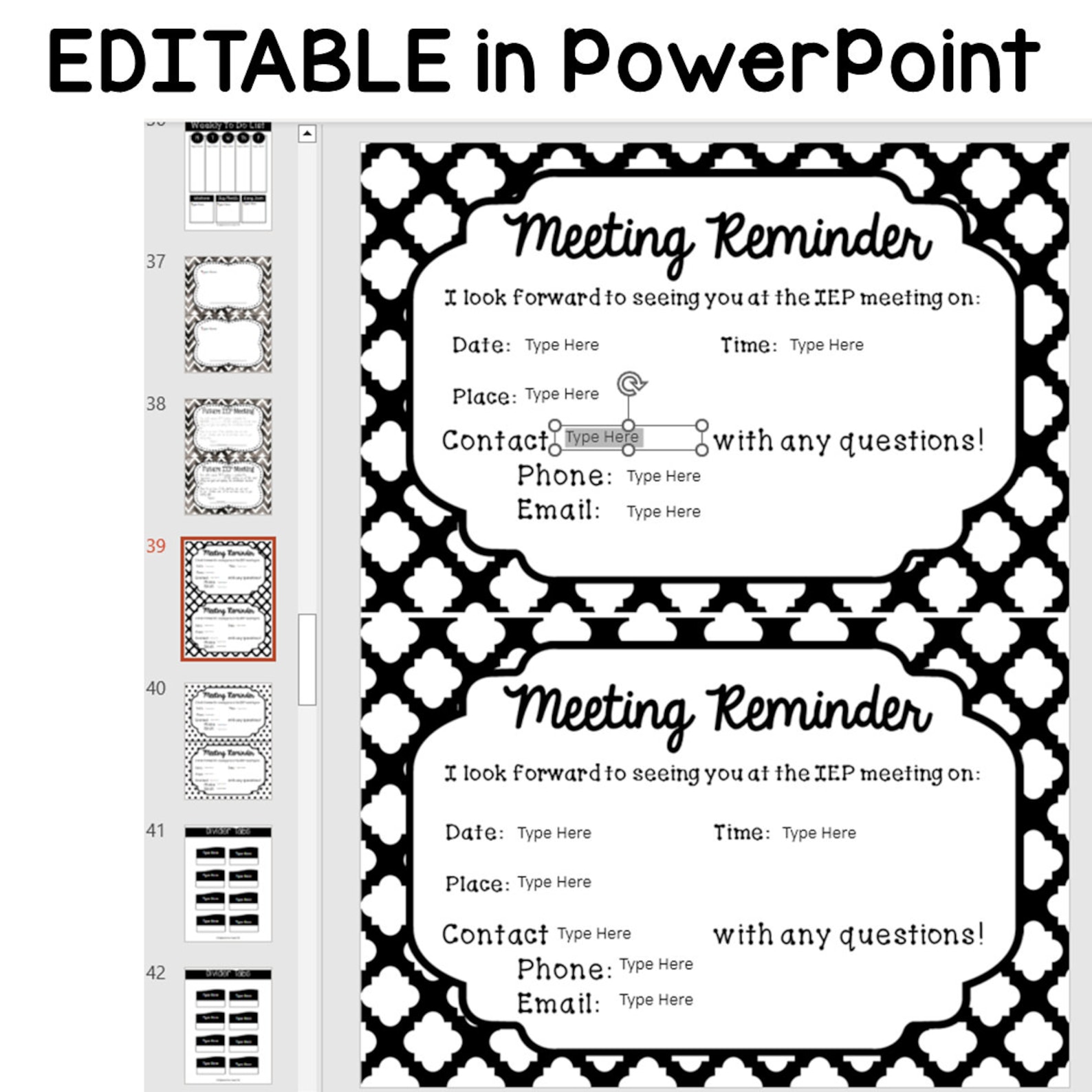 Special Education Teacher Binder Caseload Binder Special Education ...