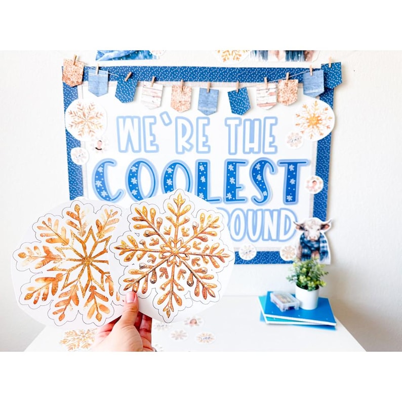 Bulletin Board Kit for Winter | January Bulletin Boards | Farm Themed ...
