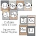 Alphabet Posters for the Classroom Neutral Boho Classroom Decor ...