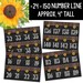 Number Posters 0-30 Number Line With Negative Numbers Sunflower ...
