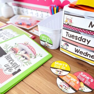 Mushroom Classroom Decor Bundle | Classroom Decorations | Retro ...