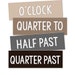 Cow Print Farmhouse Clock Label Numbers in 5 Minute Intervals ...