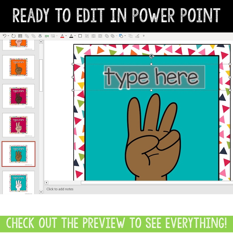 Classroom Hand Signal Posters Confetti Rainbow Classroom - Etsy