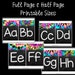 Alphabet Posters for the Classroom Tie Dye Retro Classroom - Etsy