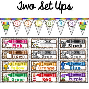 PRINTABLE Color Posters Pack | Neutral Boho Classroom Decor | Neutral ...