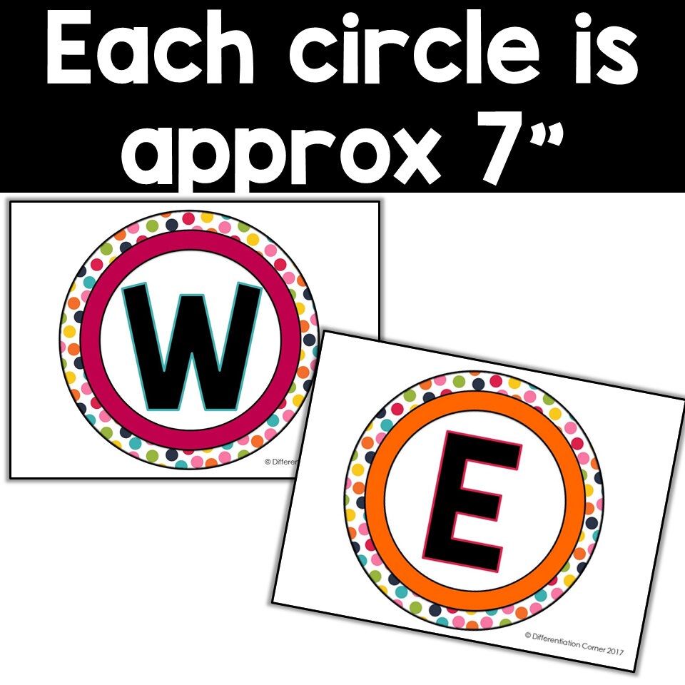 PRINTABLE Welcome Banner Confetti Rainbow Classroom Decor Welcome ...