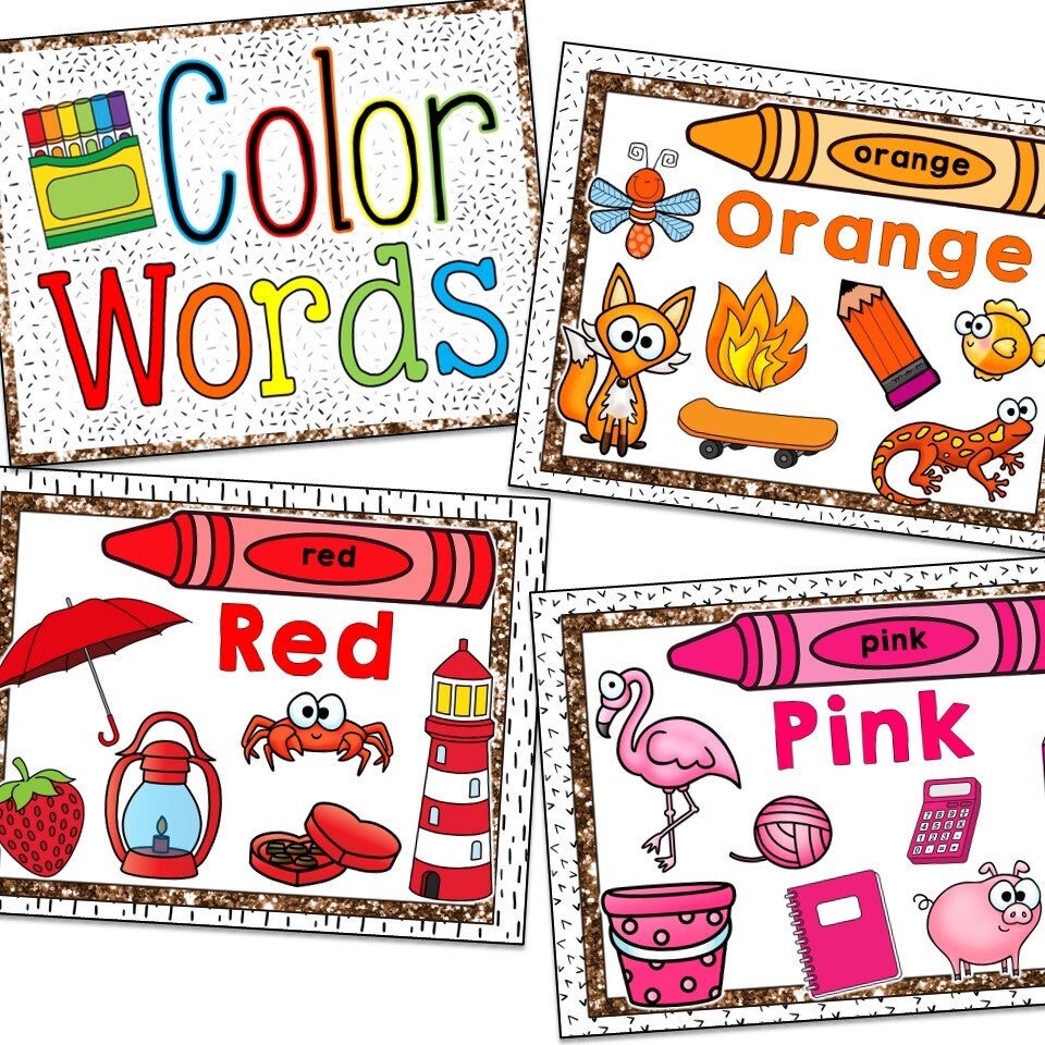 PRINTABLE Color Posters Pack Neutral Boho Classroom Decor Neutral ...