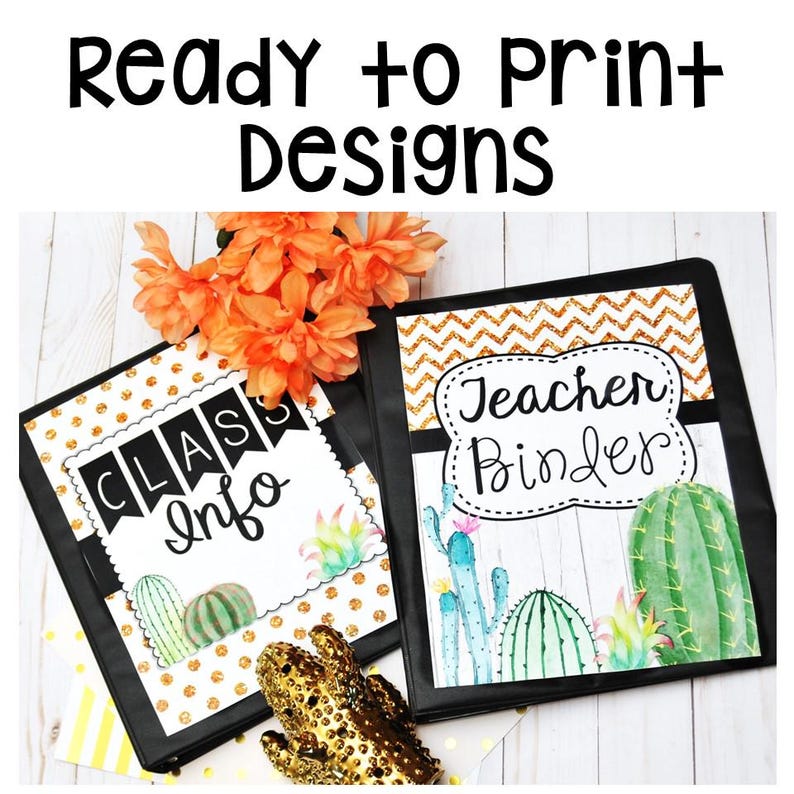 Editable Binder Covers and Spines | Neutral Classroom Decor | Printable ...