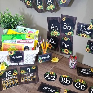 Number Posters 0-30 Number Line With Negative Numbers Sunflower ...