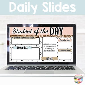 Daily Slides Classroom Daily Slides for Teachers With TIMERS Google ...