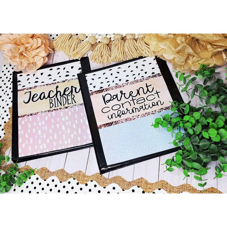 Editable Binder Covers and Spines | Neutral Boho Classroom Decor ...