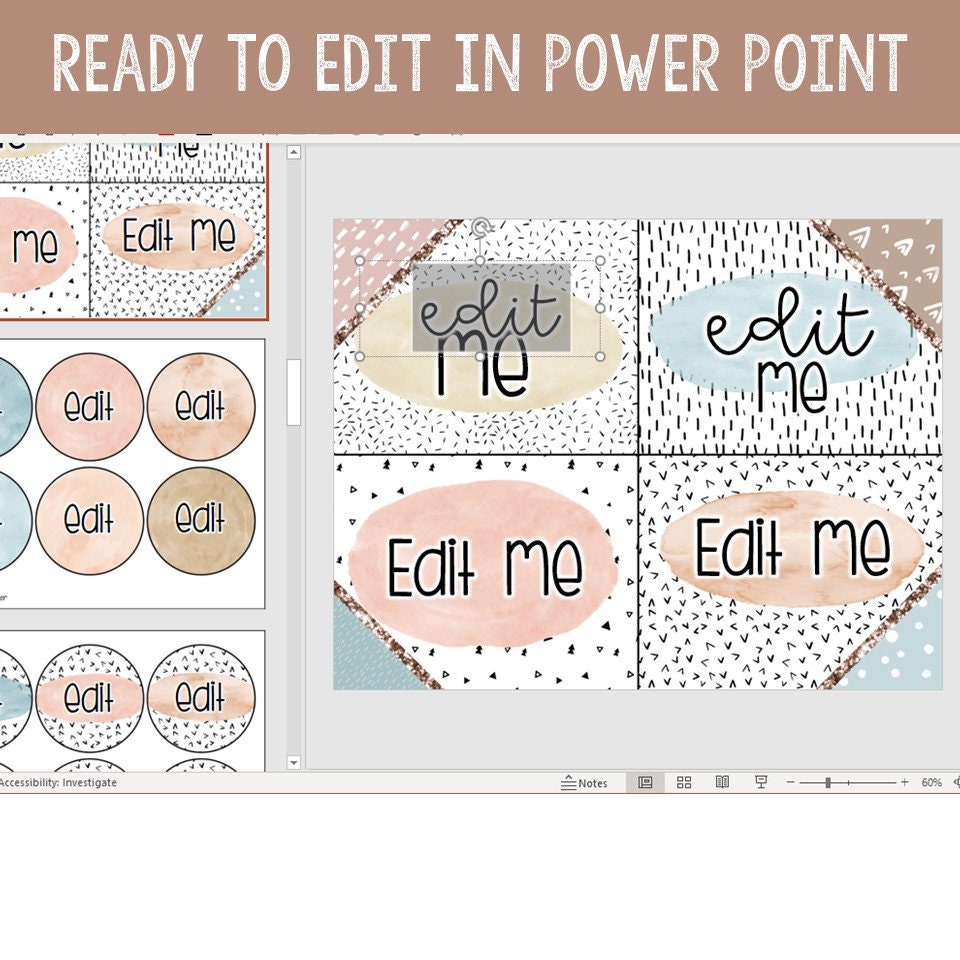 Editable Classroom Jobs Chart Template Neutral Boho - Etsy UK