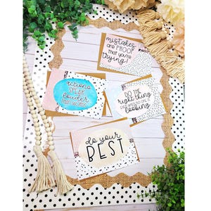 Editable Boho Classroom Rules Posters Printable Neutral Boho Classroom ...